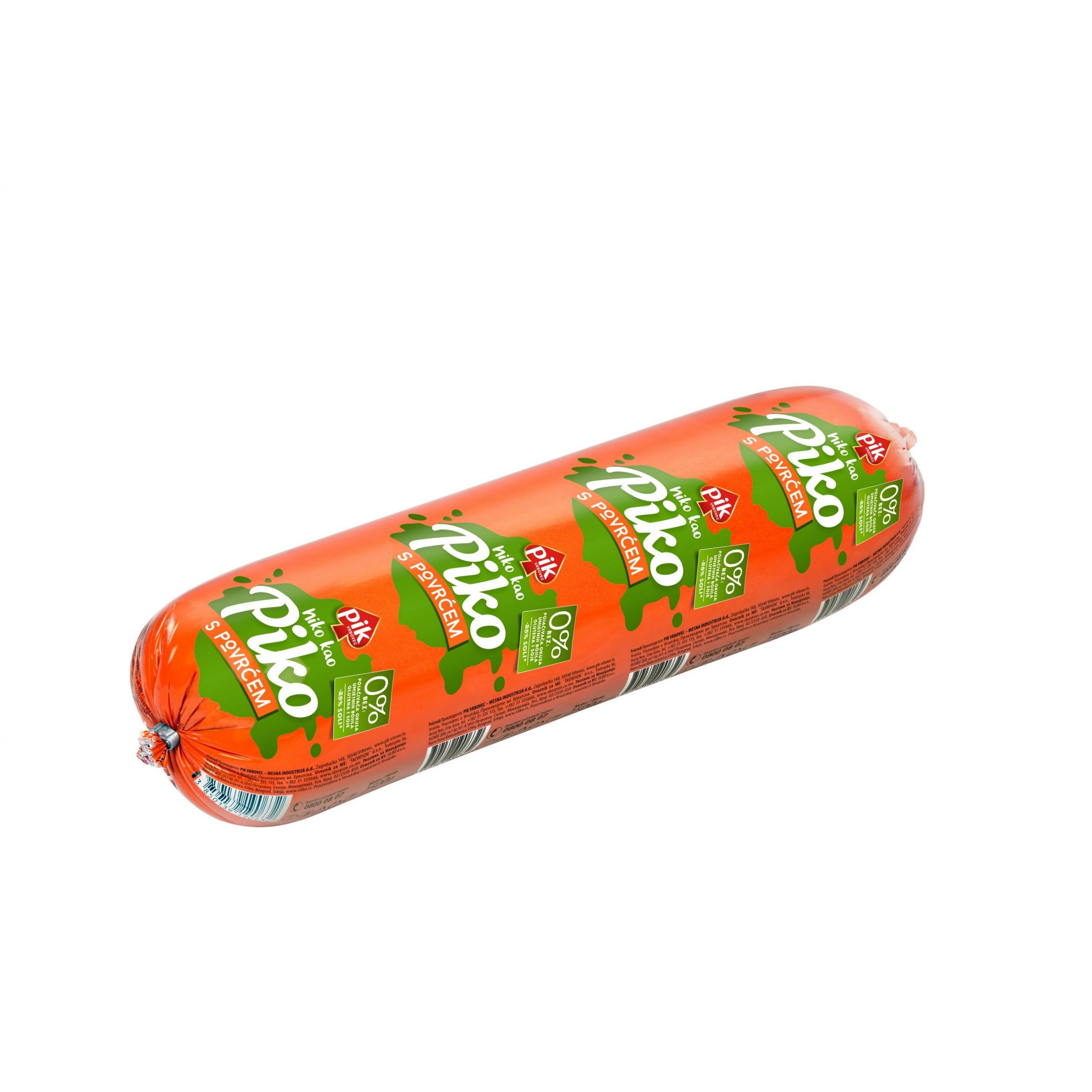 Piko parizer s povrćem 2,5kg - Skorpion Shop