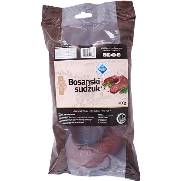 Premi bosanski sudžuk 400g - Skorpion Shop
