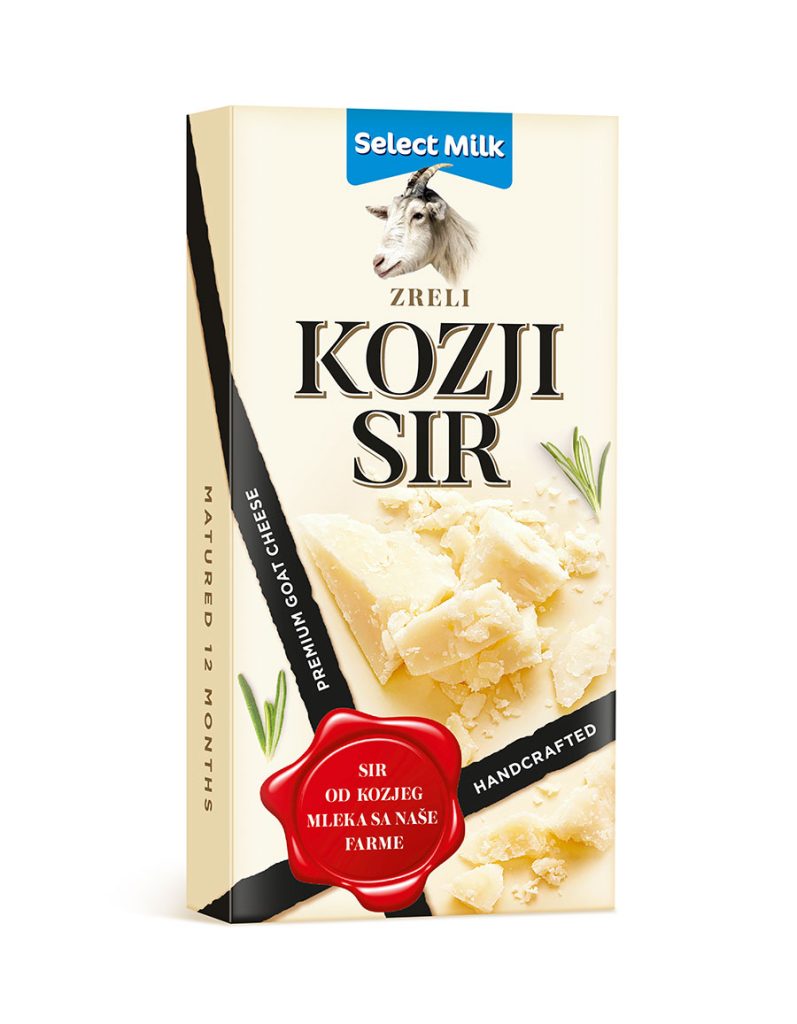 Select Milk zreli polutvrdi kozji sir 125g - Skorpion Shop